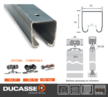 "RIELES ": Herrajes Bralle