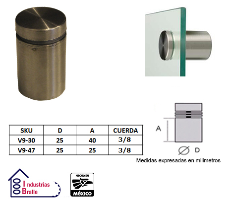 "SEPARADORES Y CONECTORES ": Herrajes Bralle